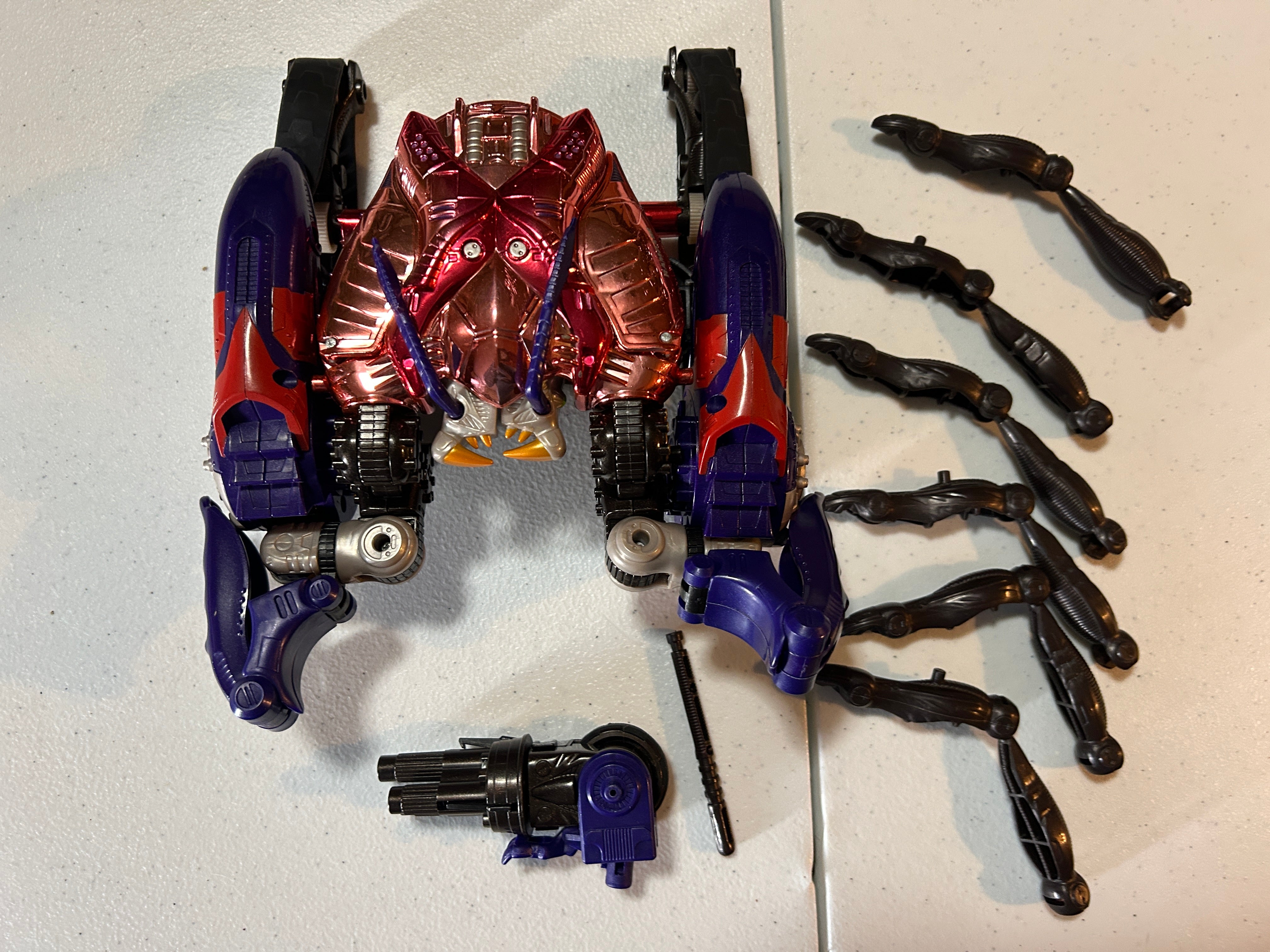 TF Beast Wars Transmetal Rampage incomplete – Brad's Toys