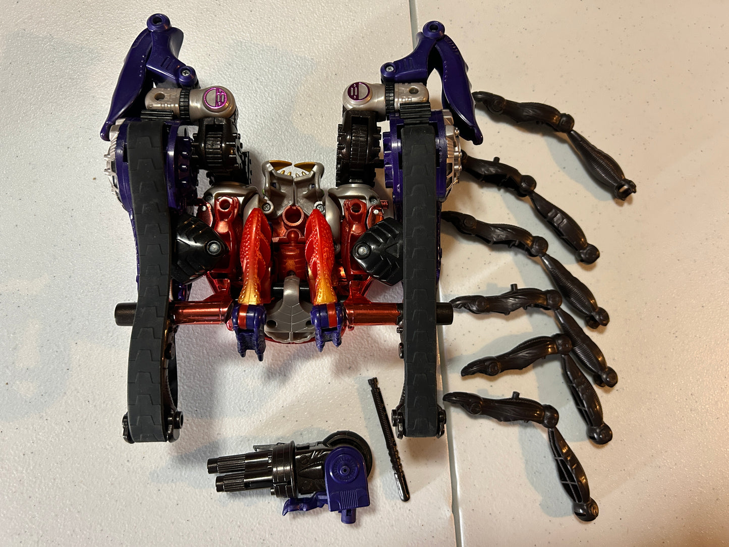 TF Beast Wars Transmetal Rampage incomplete – Brad's Toys